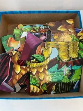 Cobble Hill | Toys | Cobble Hill Dinosaur Volcano Floor Puzzle Colorful ...